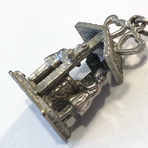 Jewelry | Vintage Sterling Wishing Well Charm Bracelet | Poshmark